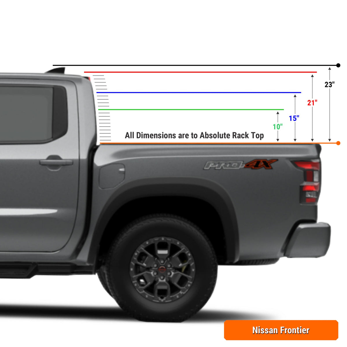 XTR3 Custom Bed Rack - Nissan Frontier – Xtrusion Overland